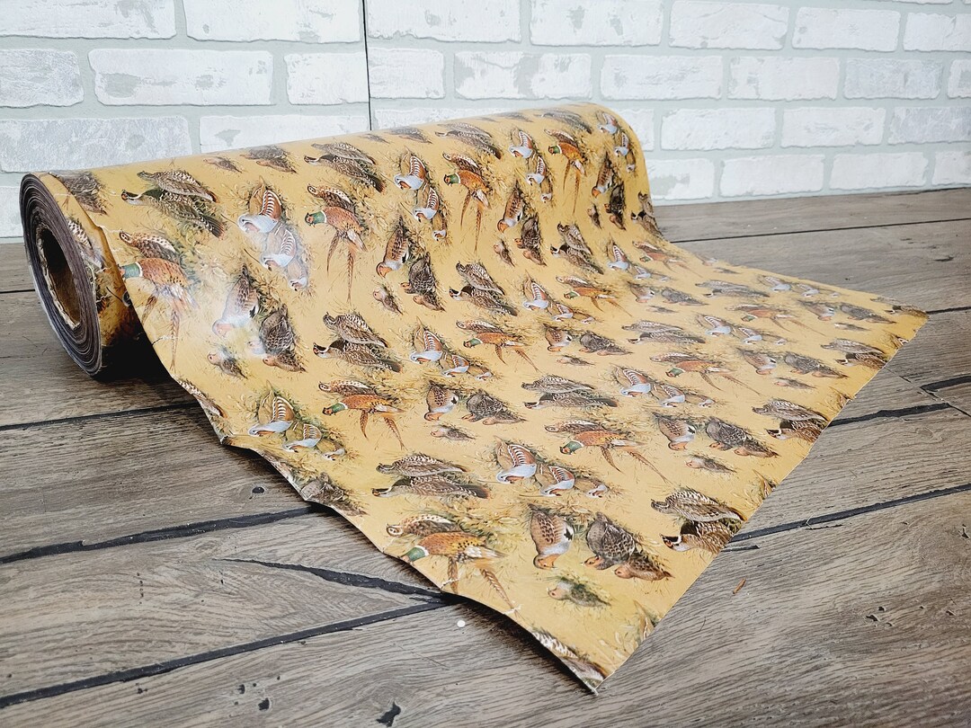 Vintage Department Store Pheasant/quail/bird Christmas Gift Wrapping ...