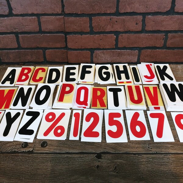 Billboard Letters - Etsy