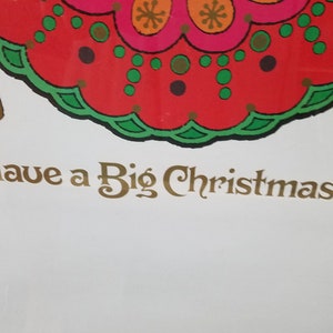 Have a Big Christmas Santa Riding an Elephant the Drawing Board 12-203 ...