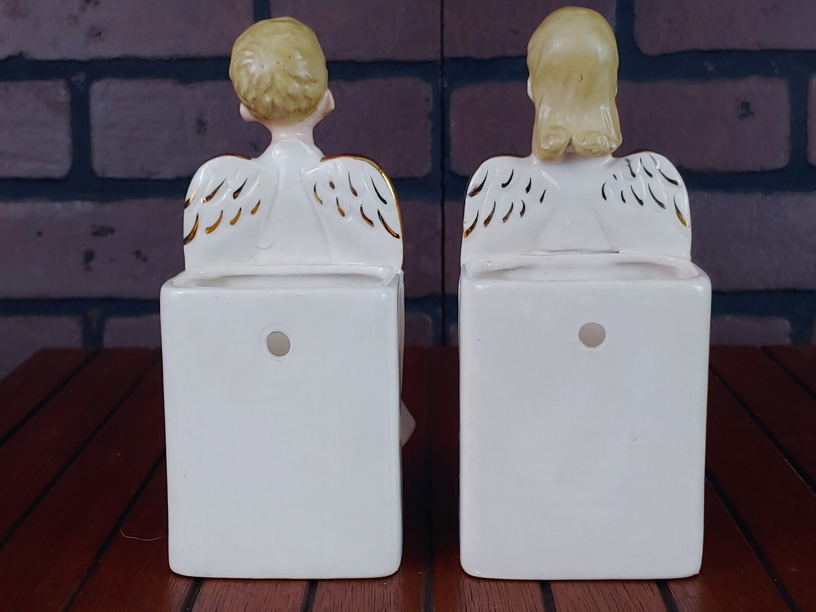 Wall Mountable Ucagco Ceramic Choir Angels Boy and Girl - Etsy