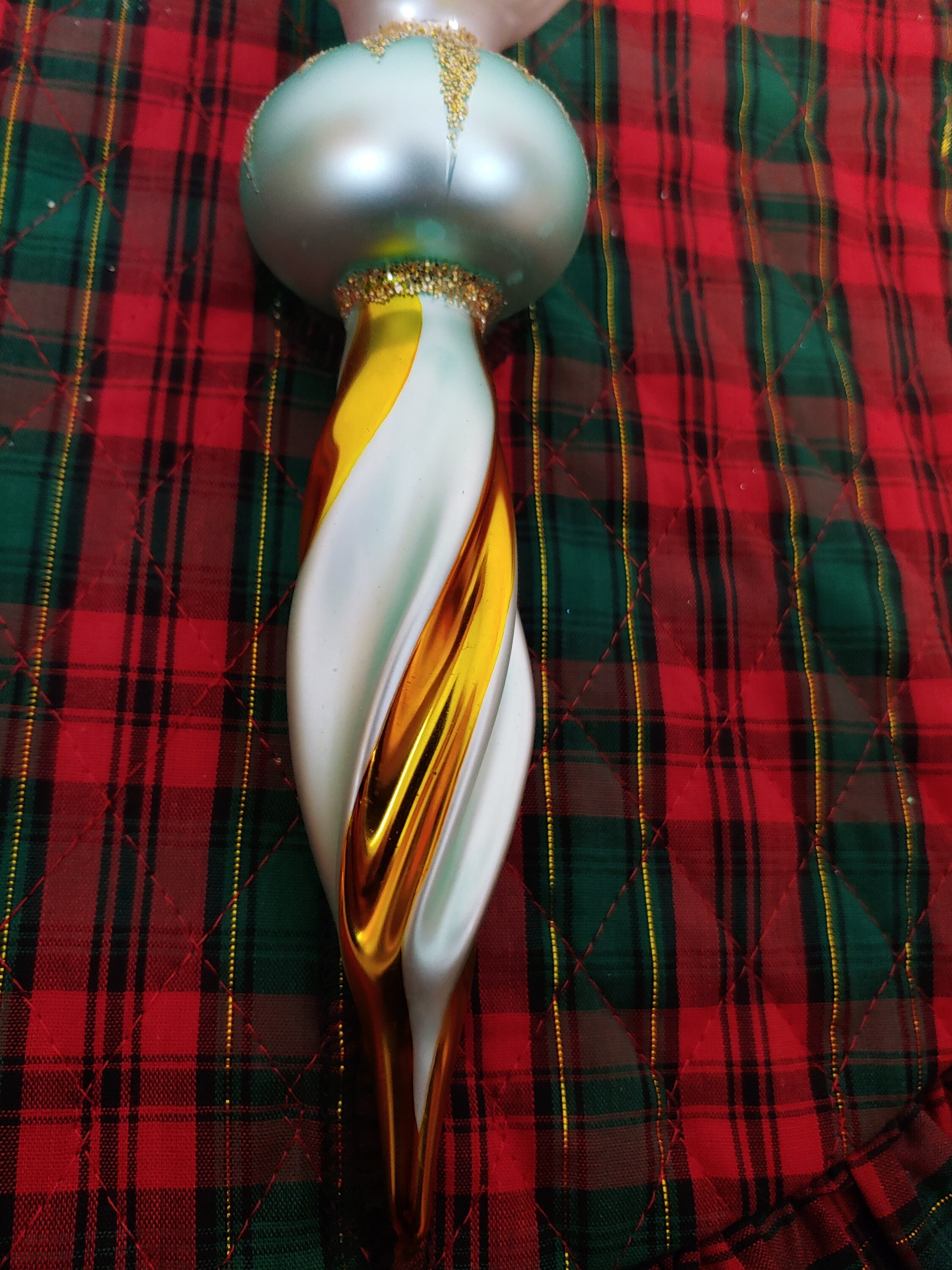 Vintage Christopher Radko Merlin Santa Christmas Tree Ornament ...