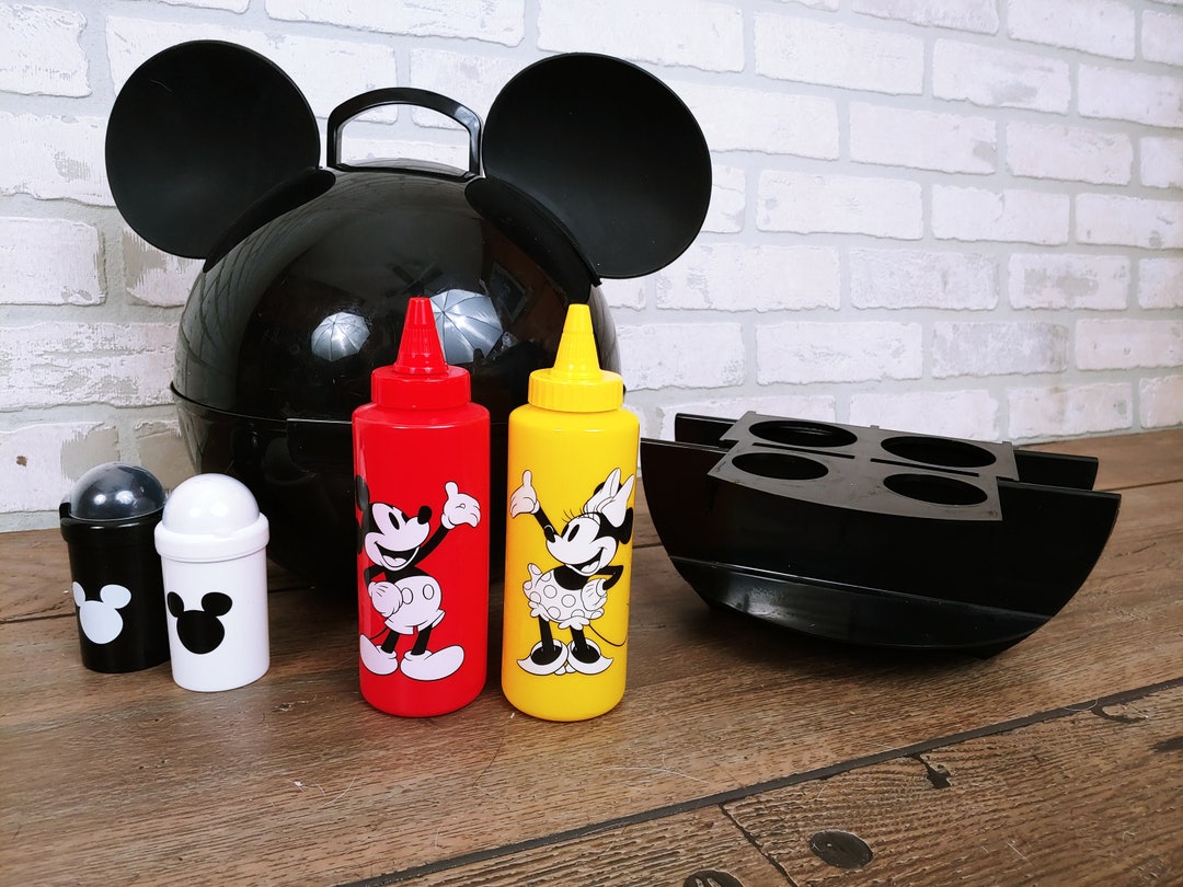 Vintage Mickey Mouse Bbq/picnic Set - Etsy