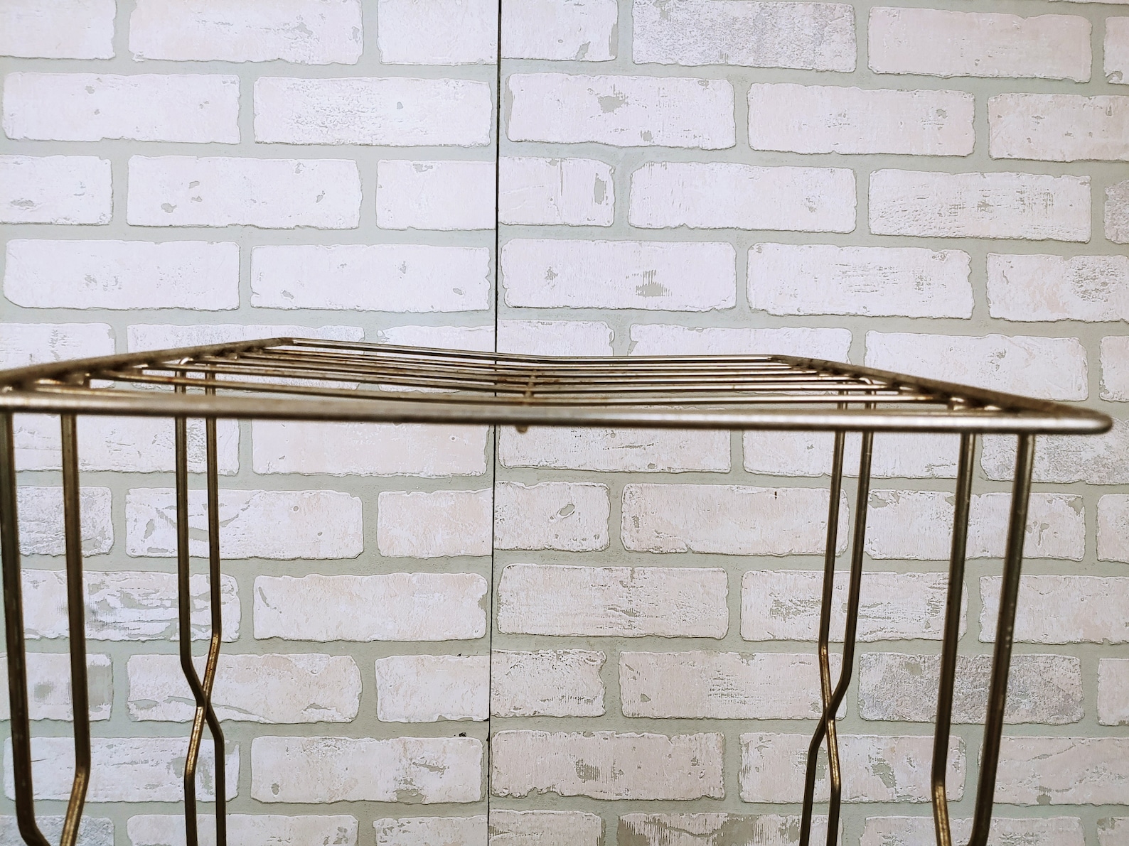Mid Century Wire Record Rack Record Player Holder - Etsy