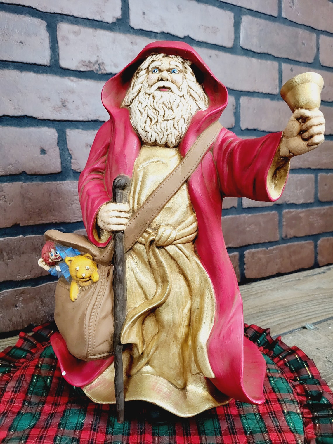 Gorgeous Atlantic Mold Santa Figurine - Etsy