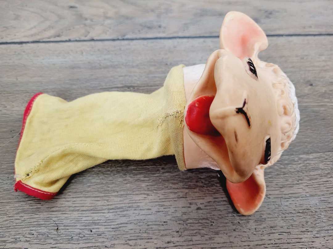 Vintage 1960 Tarcher Lamb Chop Hand Puppet - Etsy
