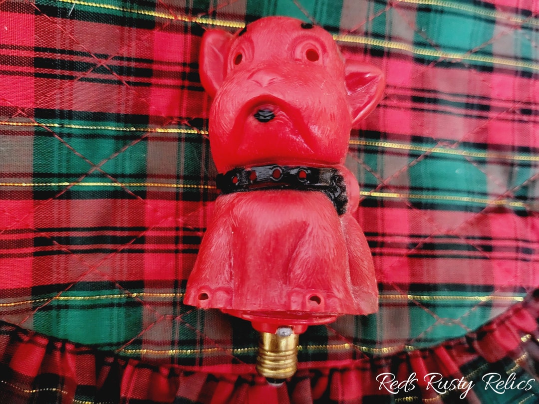 Tested Working C6 Red Dog Light Bulb - Etsy