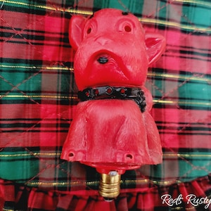 Tested Working C6 Red Dog Light Bulb - Etsy