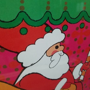 Have a Big Christmas Santa Riding an Elephant the Drawing Board 12-203 ...