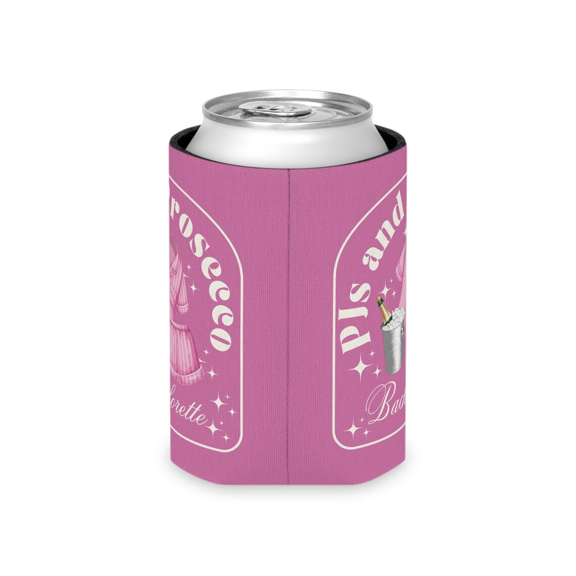 Pjs and Prosecco Can Cooler, Bachelorette Party - Etsy