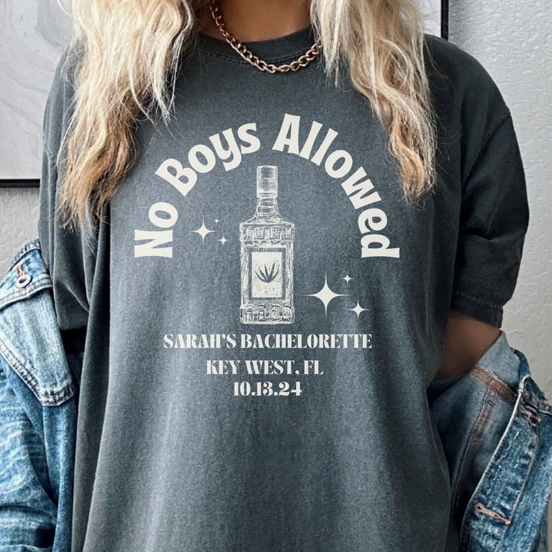 No Boys Allowed - Etsy