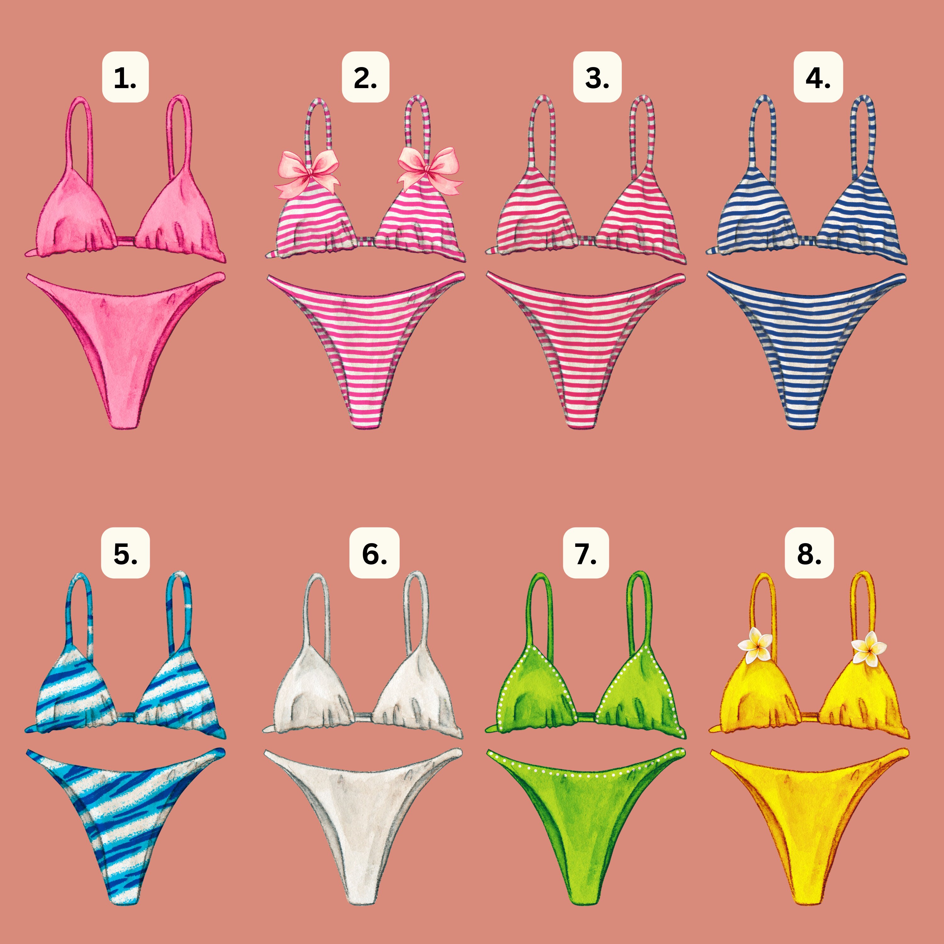 Custom Bikinis and Martinis Bachelorette Party Tote Bag - Etsy