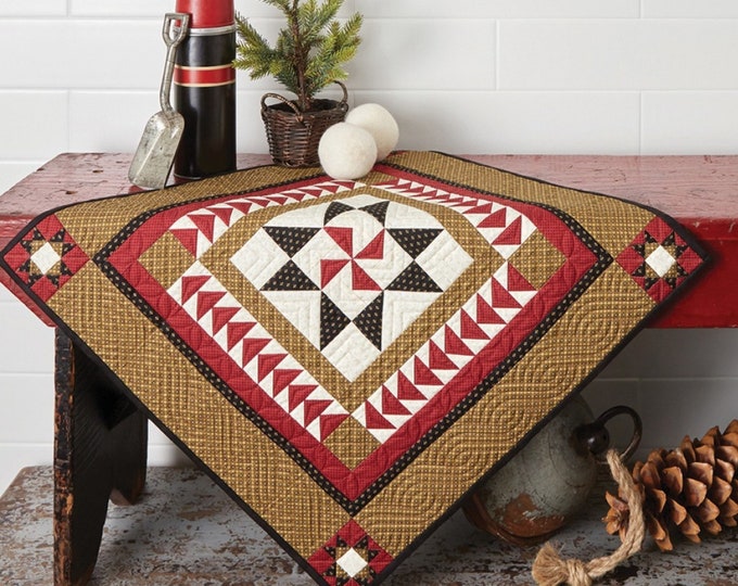 Holiday Star Table Topper *pieced Pattern* From: Buttermilk Basin ...