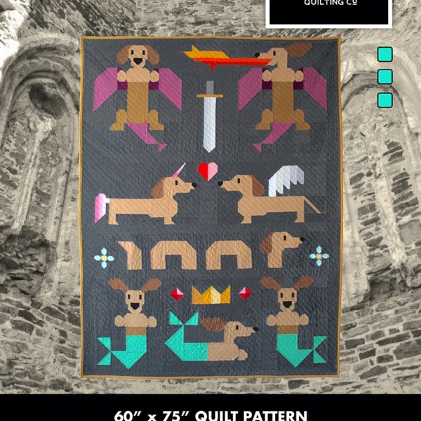 Wiener Quilt Pattern - Etsy