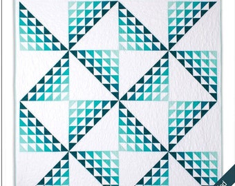 Triangle quilt pattern | Etsy