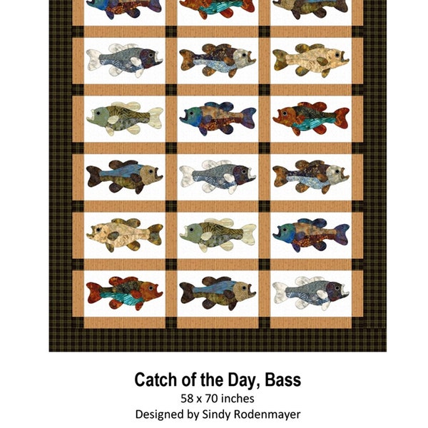 Fish Quilt Patterns - Etsy