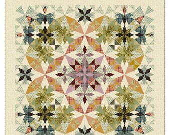 Alaska Rainbow Template Pieced Quilt Pattern by Laundry Basket - Etsy