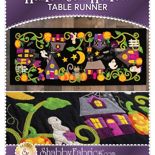 Halloween Table Runner Sewing Pattern - Etsy