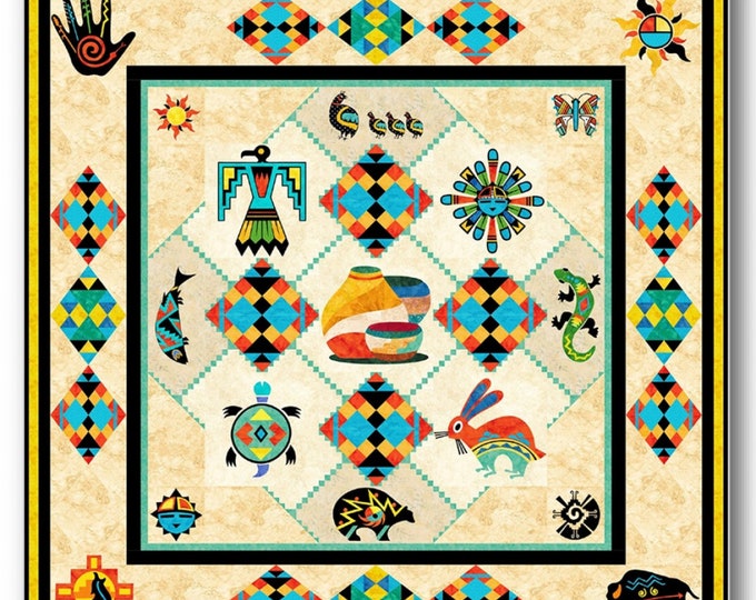 Southwest Sunrise 12-month Block of the Month Foundation Paper Piecing ...