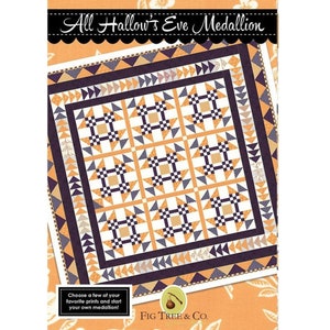 All Hallow's Eve Medallion *quilt Pattern* By: Joanna Figueroa - Fig ...