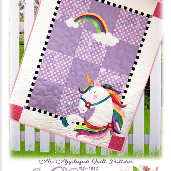 Unicorn Quilt Pattern - Etsy
