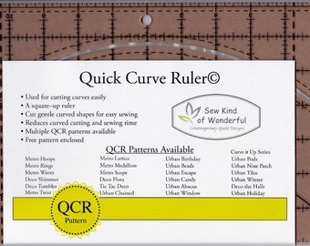 Mini Quick Curve Ruler by Sew Kind of Wonderful QCRMINI - Etsy