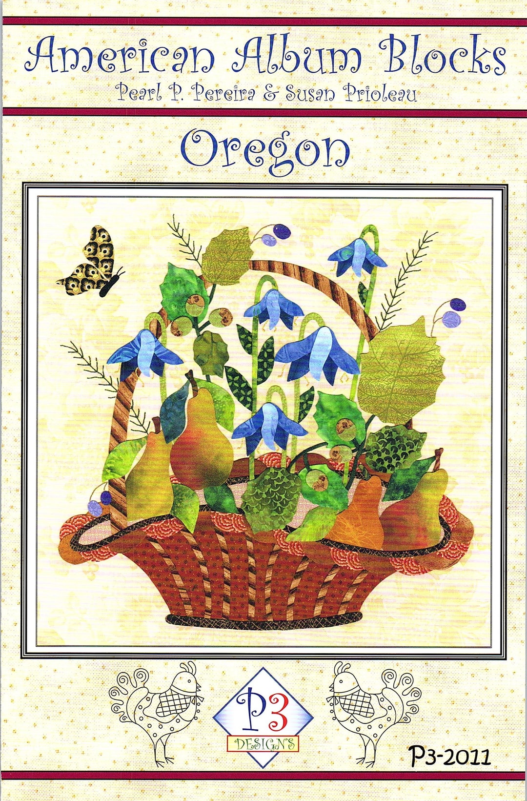 American Album Blocks Oregon 11 pattern From: P3 Designs - Etsy