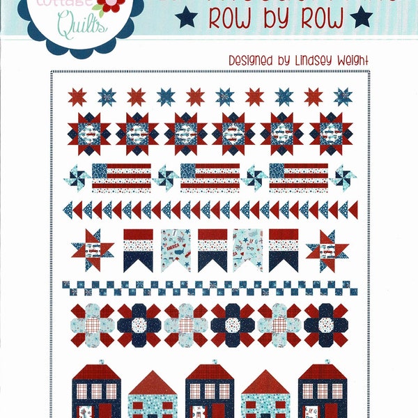 Rows by Row Quilt Pattern - Etsy