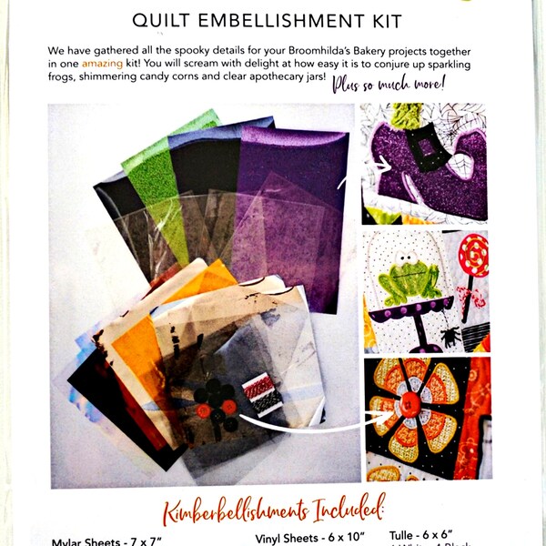 Kimberbell Broomhilda’s Bakery Fabric Kit - Etsy