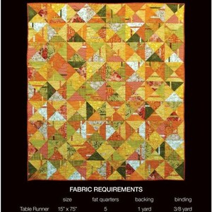 Citrus Punch *fat Quarter & Scrappy Friendly Quilt Pattern* By: Kenna ...