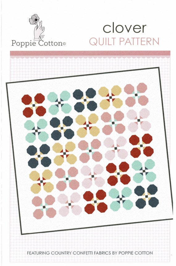 Clover quilt Pattern From: Poppie Cotton - Etsy