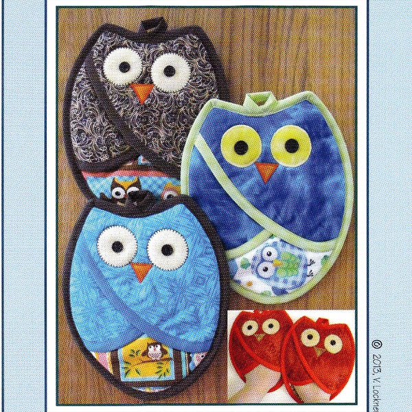 Owl Pot Holder - Etsy