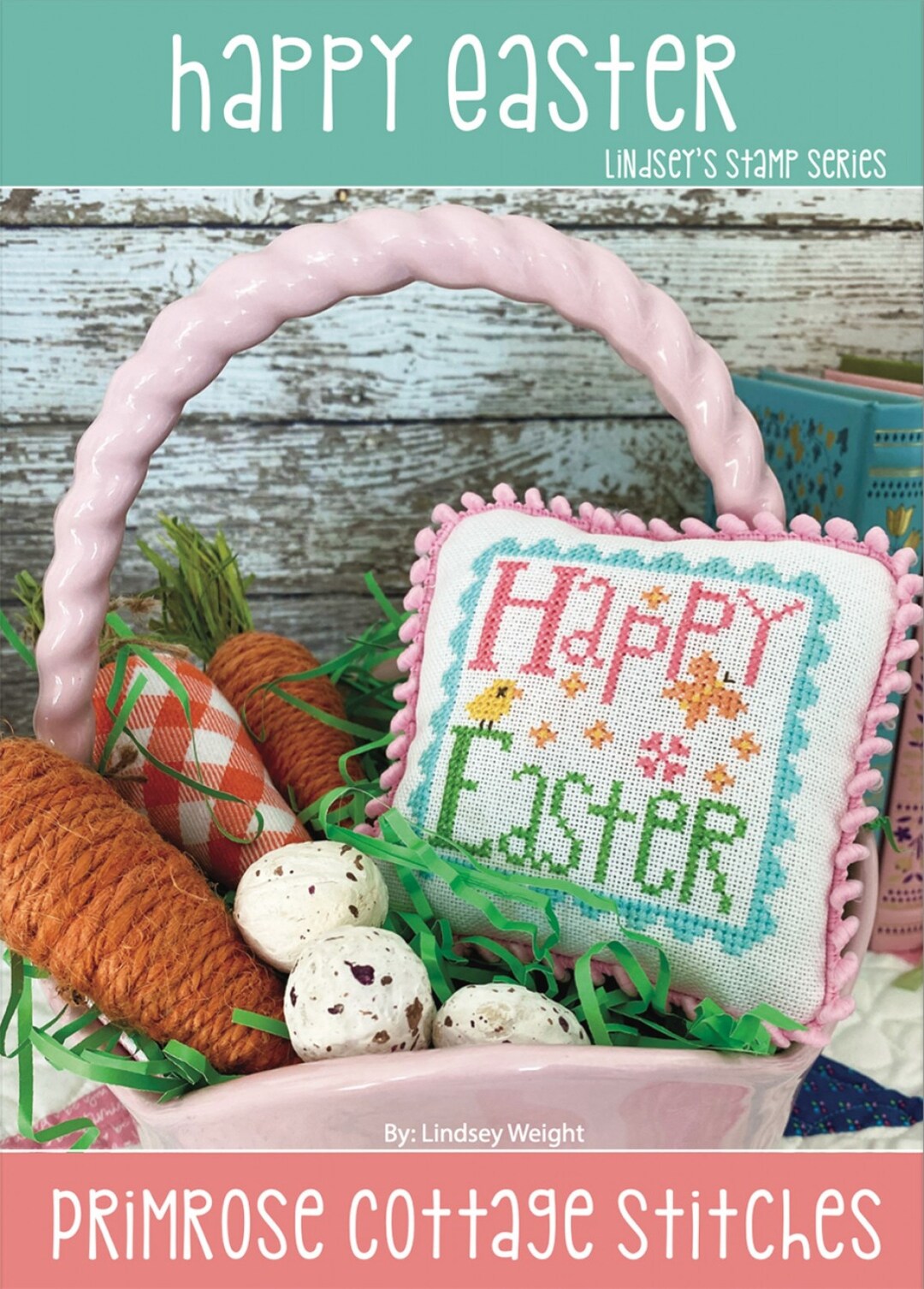 Happy Easter *counted Cross Stitch Pattern* From: Primrose Cottage ...