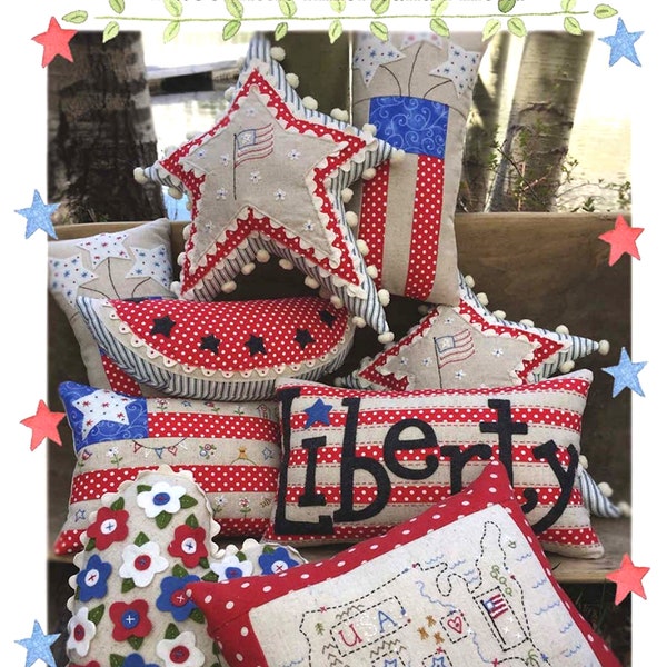 Americana Pillows - Etsy