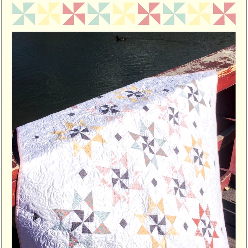 Pinwheel Quilt Pattern - Etsy