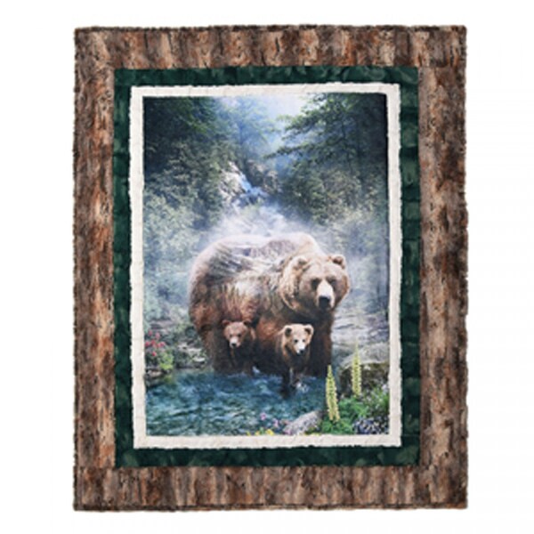 Grizzly Bear Quilt Pattern - Etsy