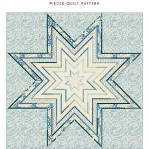 Sea Star *pieced Quilt Pattern* By: Edyta Sitar - Laundry Basket Quilts ...