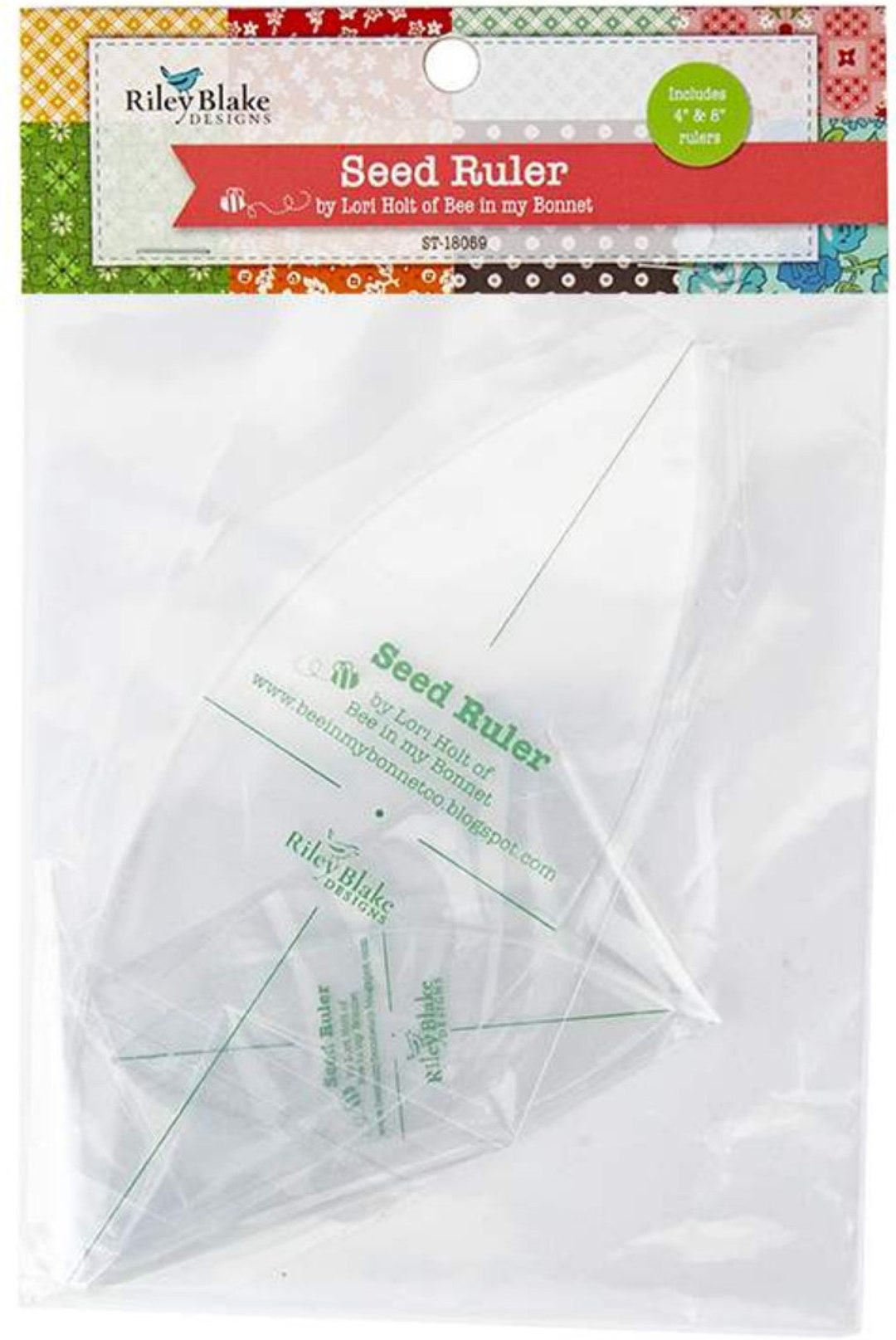 Seed Ruler Set *acrylic Templates* By: Lori Holt - Riley Blake Designs ...