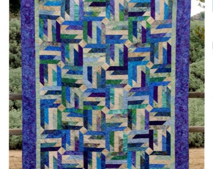 Hot Flashes Quilting Pattern, A Cozy Strip Club Pattern for 2 1/2 ...