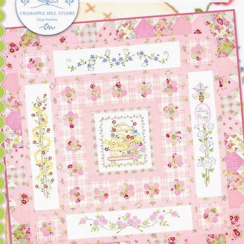 Friendship's Garden Quilt Hand Embroidery Pattern - Etsy