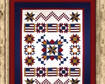 Liberty Quilt Pattern - Etsy