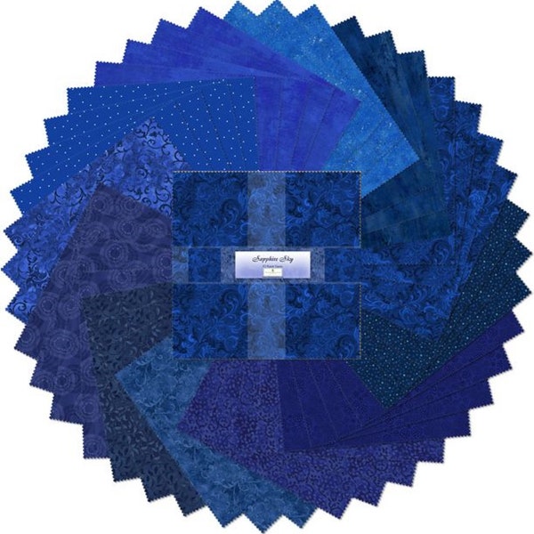 Sapphire Sky Fat Quarter - Etsy