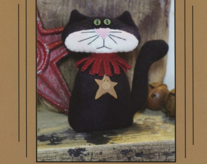 Meow A Cat Pincushion Sewing Pattern By: Jennifer Clemen Cottonwood ...