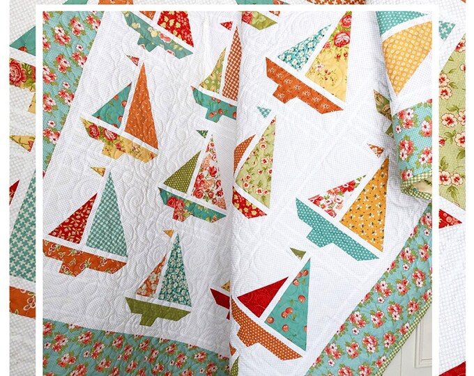 Boat Day quilt Pattern By: Margot Languedoc the Pattern - Etsy