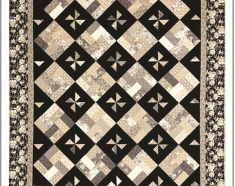 Simply Serene Charm Quilt Pattern by Pleasant Valley Creations - Etsy
