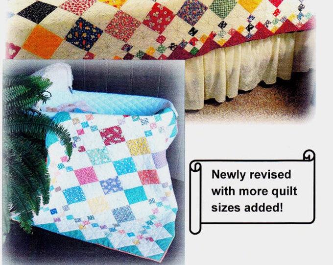 Diamond Patch quilt Pattern by Diana Beaubien Pleasant Valley Creations ...