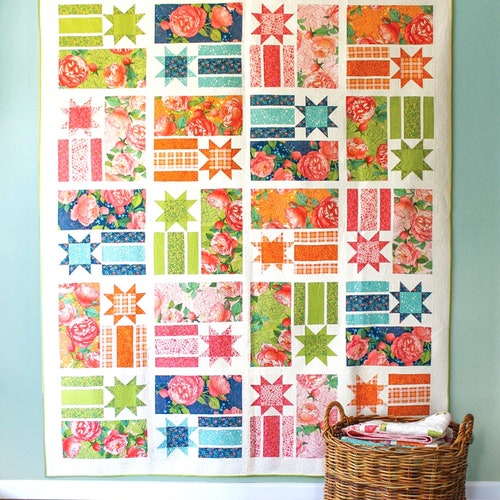 Constance Quilt Pattern by Robin Pickens - Etsy