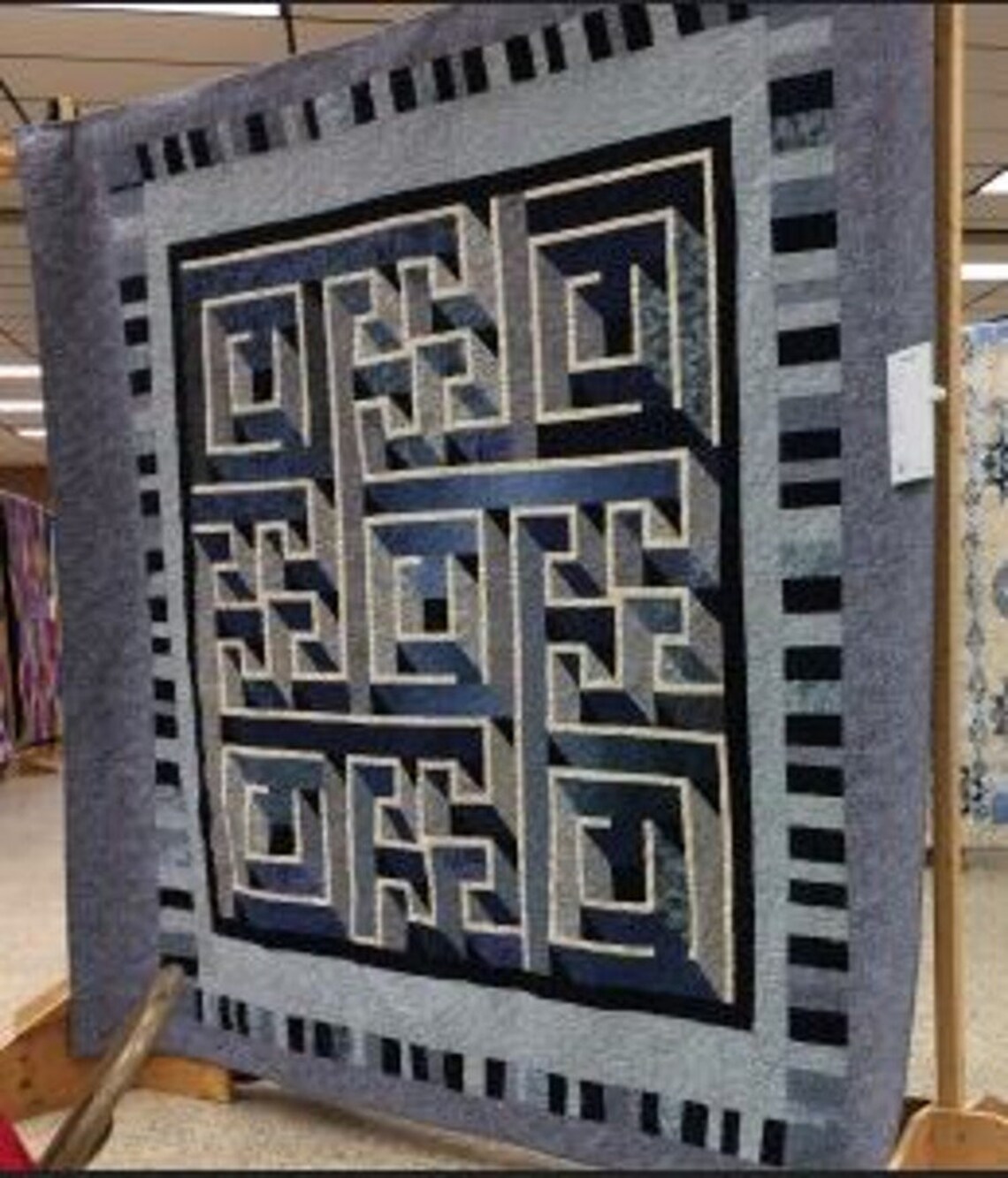 Labyrinth Walk pieced Quilt Pattern By: Christopher Florence - Etsy