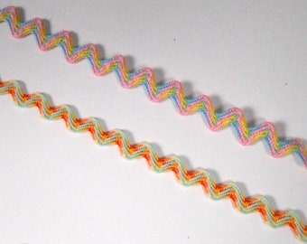 Rainbow Ric Rac - Etsy