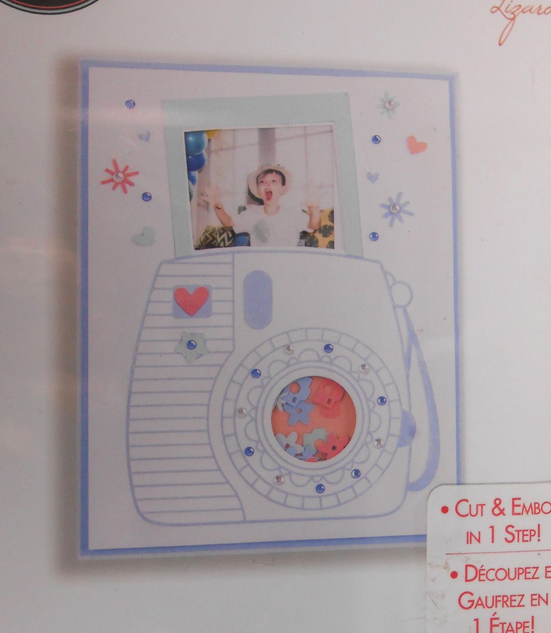 Sizzix Instant Camera Impresslits Embossing Folder and Thin Dies ...