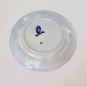 Flow Blue Temple Plate Podmore Walker and Co 1834 1849 - Etsy